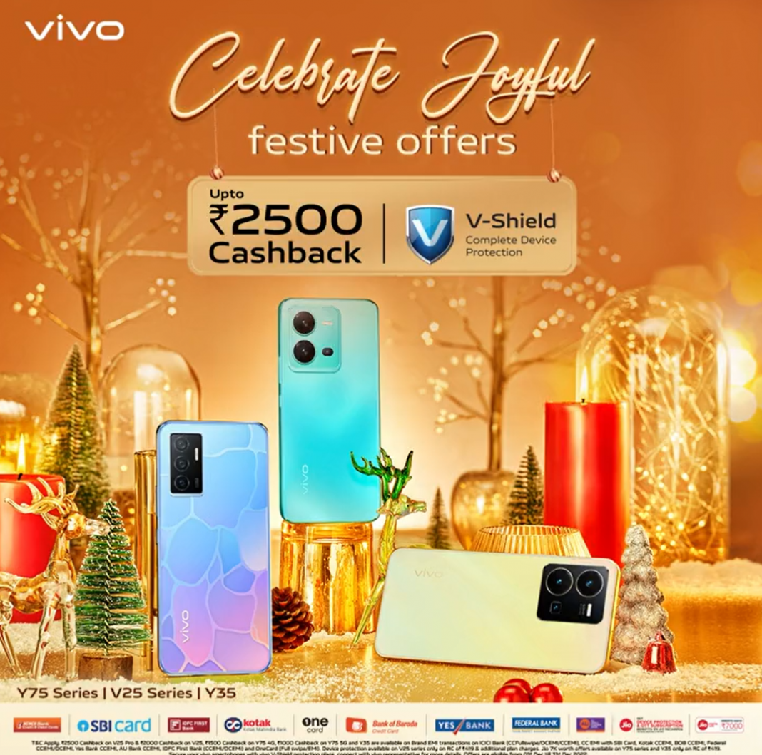 Vivo Year-End Sale Revealed, Brings Up to Rs 2,500 Cashback on Vivo V25 ...
