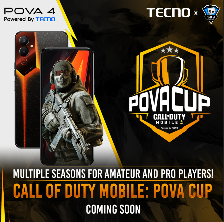 Tecno Announces Call of Duty Mobile POVA Cup; A Year-Long Tournament - Gizmochina