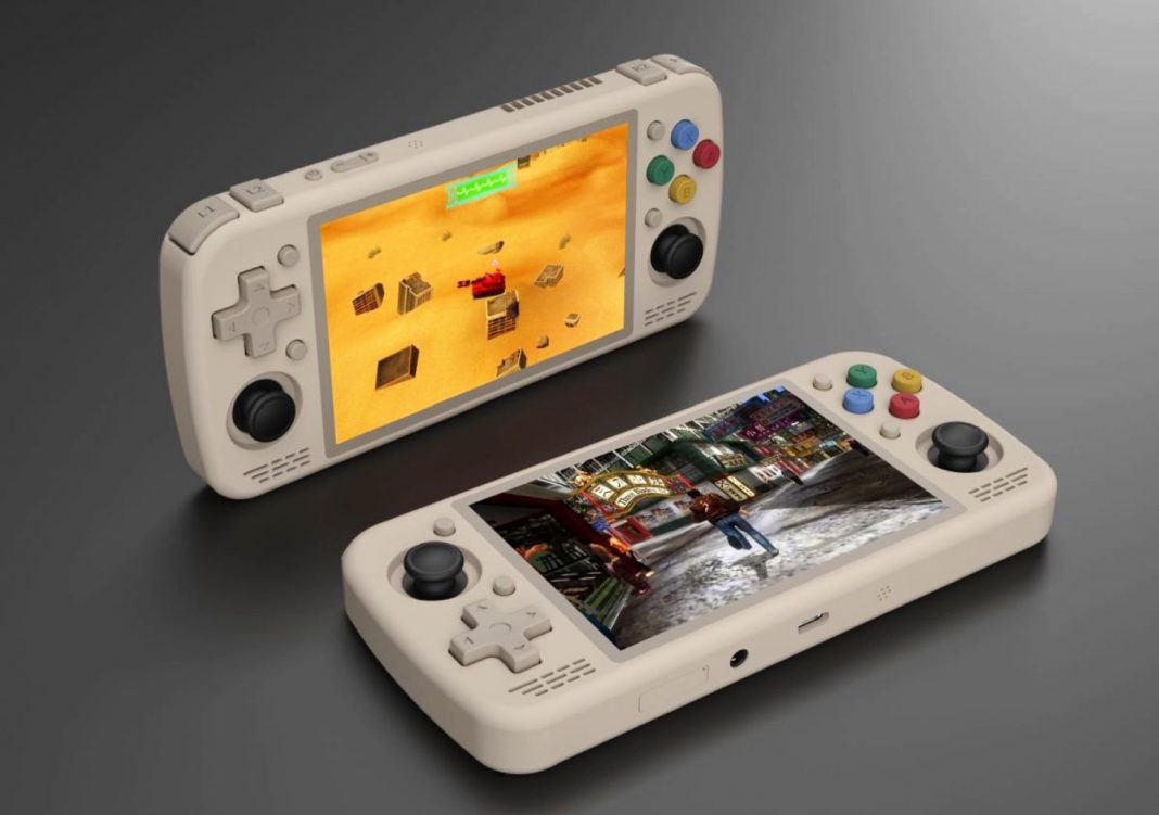 KT-R1 handheld console with Helio G99 chipset, 1080p display & 5,000mAh ...