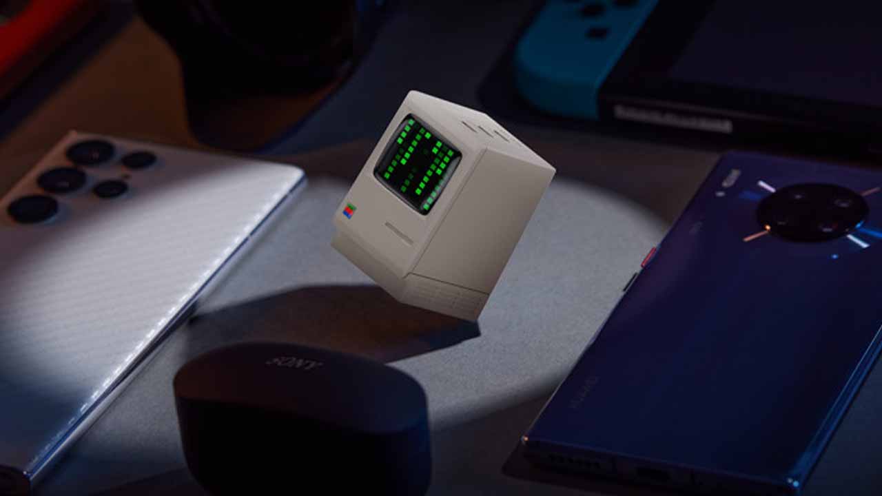 Shargeek Has a Macintosh Inspired 67W Charger With A Display - Gizmochina