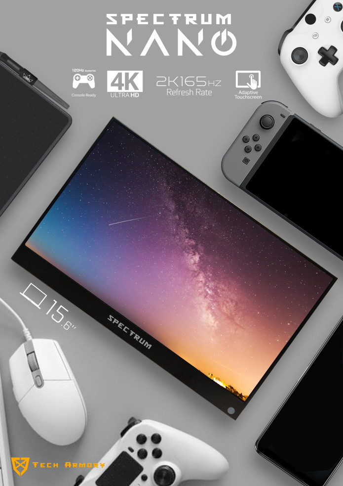Spectrum Announces NANO 2K Monitor That Will Free You From Being ...