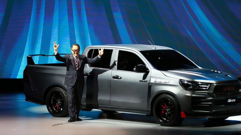 Toyota Hilux Revo Bev Electric Pickup Prototype Unveiled - Gizmochina