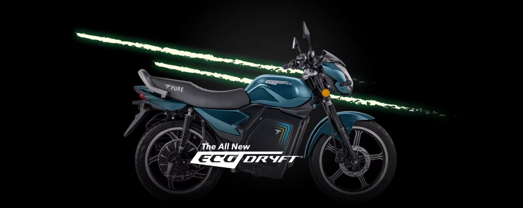 PURE EV EcoDryft With a 130km Range Launched as India's Cheapest e-Bike - Gizmochina