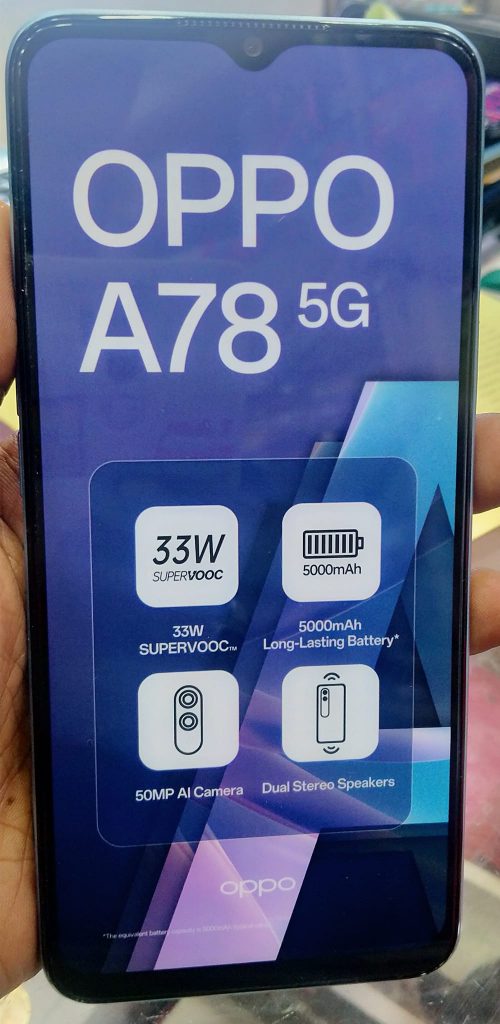 Oppo A78 5G appears in Unboxing Video & live images ahead of Jan 16 ...