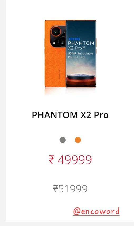 Tecno Phantom X2 Pro 5G Indian pricing tipped ahead of imminent launch ...