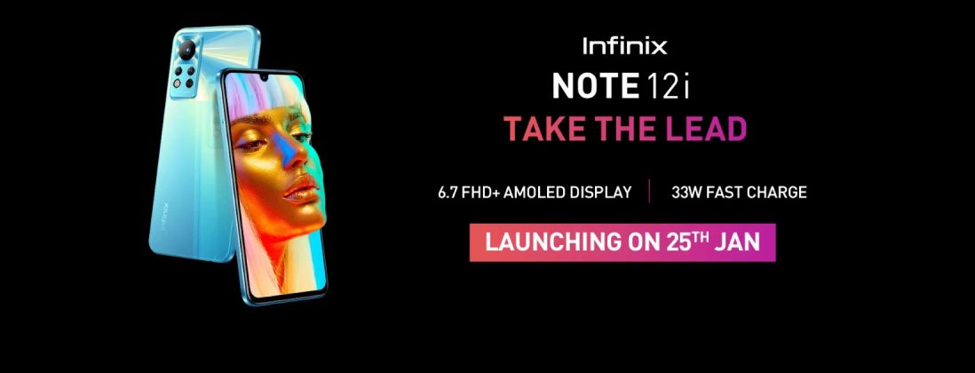 Infinix Note 12i To Launch In India On January 25 - Gizmochina