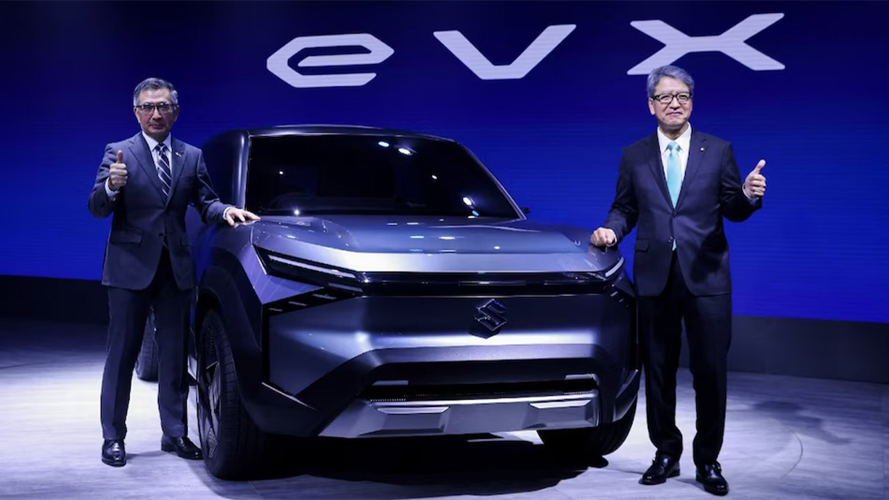 Maruti Suzuki Concept eVX Unveiled at Auto Expo 2023! - Gizmochina