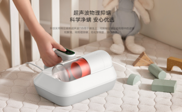 Xiaomi MIJIA Mite Eliminator Pro with a Smart LED Screen, Real-time ...