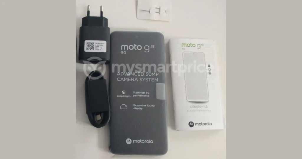 Moto G53 5G Live Images & Retail Packaging Surface Ahead of Imminent ...