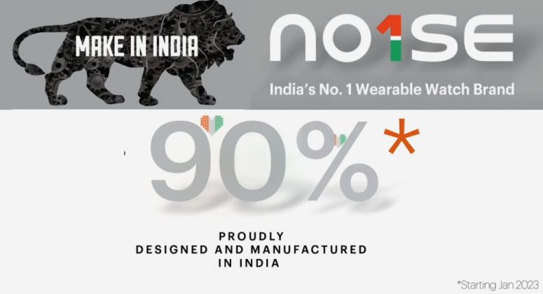Noise Commits to Manufacturing 90% of its Smartwatches in India from ...