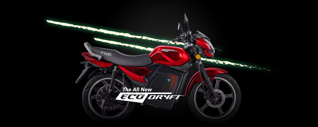 PURE EV EcoDryft With a 130km Range Launched as India's Cheapest e-Bike ...