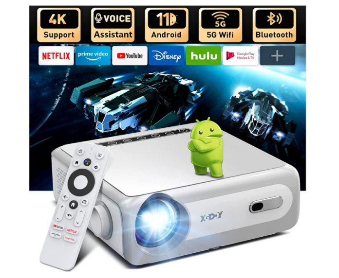 XGODY Sail1 HD Is A Smart Android TV 11 Smart Projector, Now $120 OFF ...
