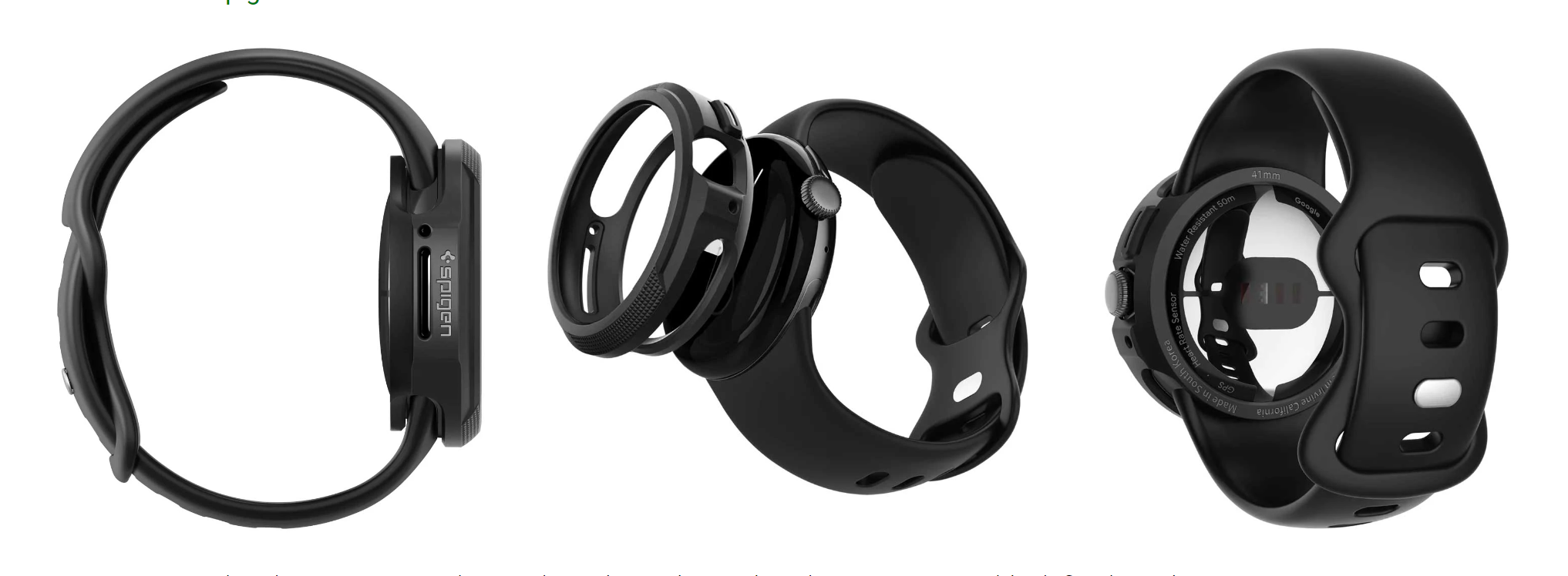 New Pixel Watch Cases and Straps Released by Spigen and Caseology ...