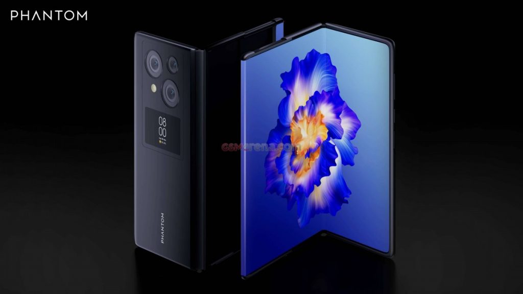 Tecno Phantom Vision V Concept Foldable Phone with Rollable Sliding ...