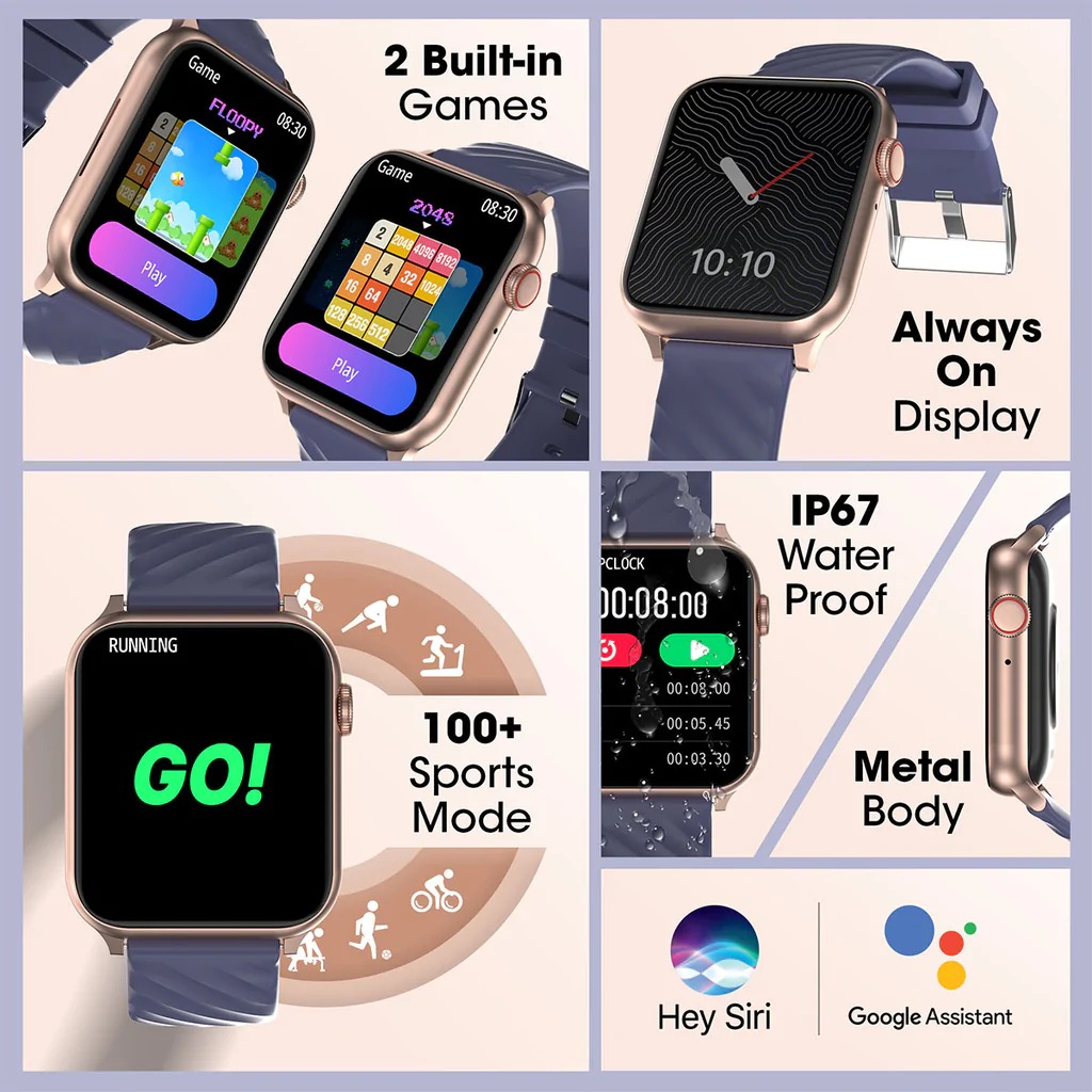 Zebronics launches Zeb-Iconic Lite smartwatch with 1.78″ AMOLED display ...