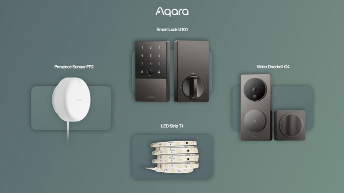Aqara Video Doorbell G4, Smart Lock U100, Presence Sensor FP2 & LED ...