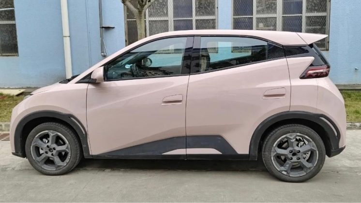 BYD Seagull EV Spotted in China With a Cute Pink Color, Expected to ...