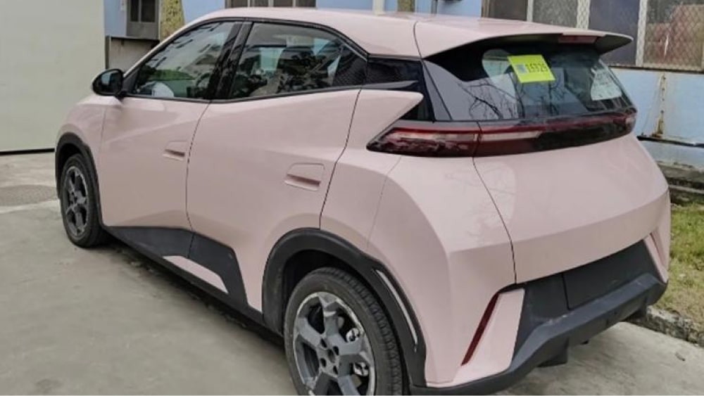 BYD Seagull EV Spotted in China With a Cute Pink Color, Expected to ...