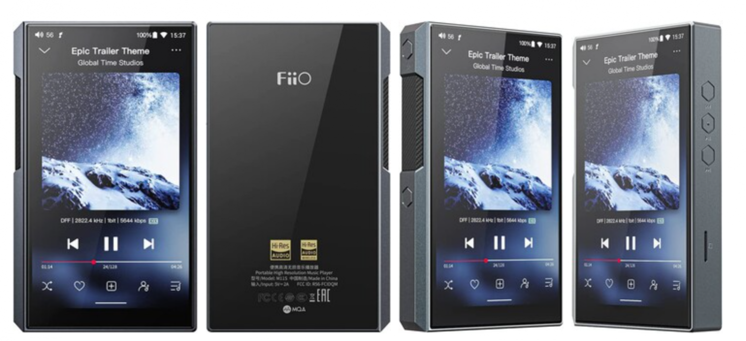 FiiO M11S Digital Audio Player with Snapdragon 660, Android 10, and a 5,300mAh Battery Launched ...