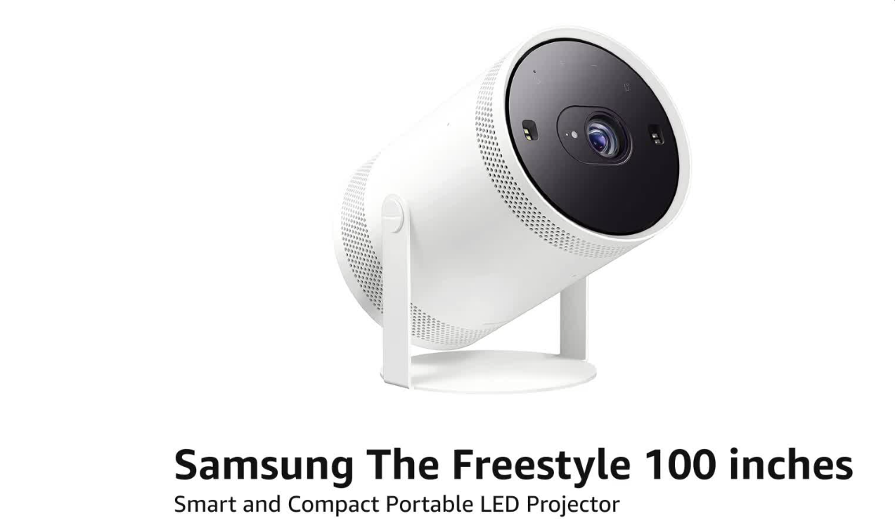 Samsung Unveils Freestyle 2023 Portable Projector at CES - Gizmochina