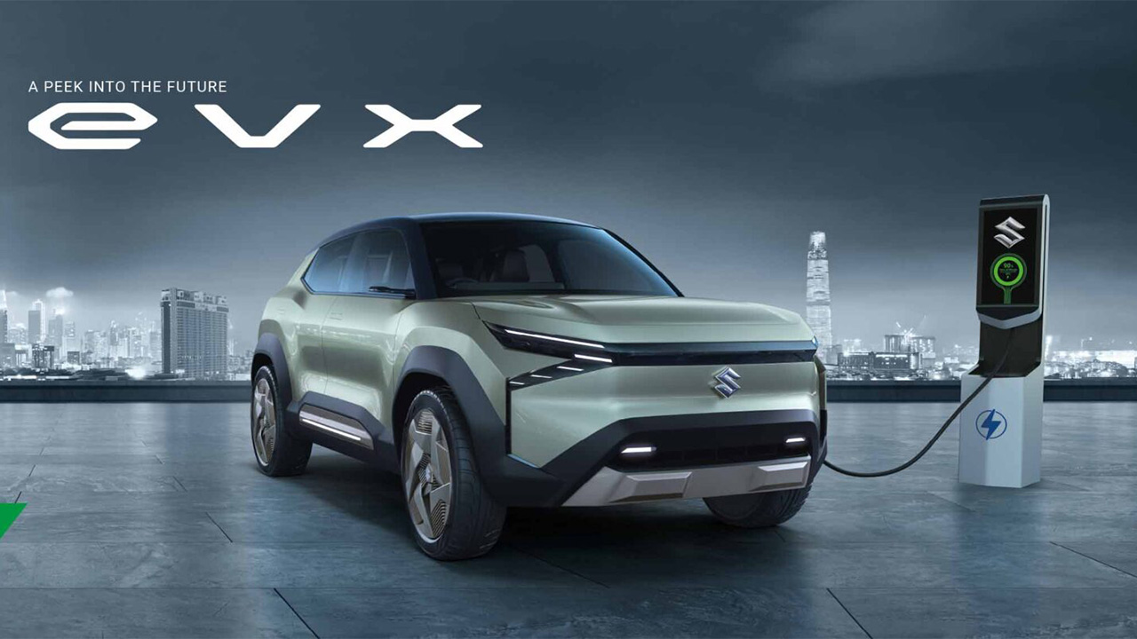 Maruti Suzuki Concept eVX Unveiled at Auto Expo 2023! - Gizmochina