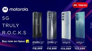Motorola Partners Jio to Enable 5G Network on its 5G Phones in India ...
