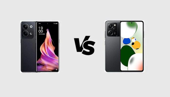 OPPO Reno9 vs Redmi Note 12 Pro Speed: Specs Comparison