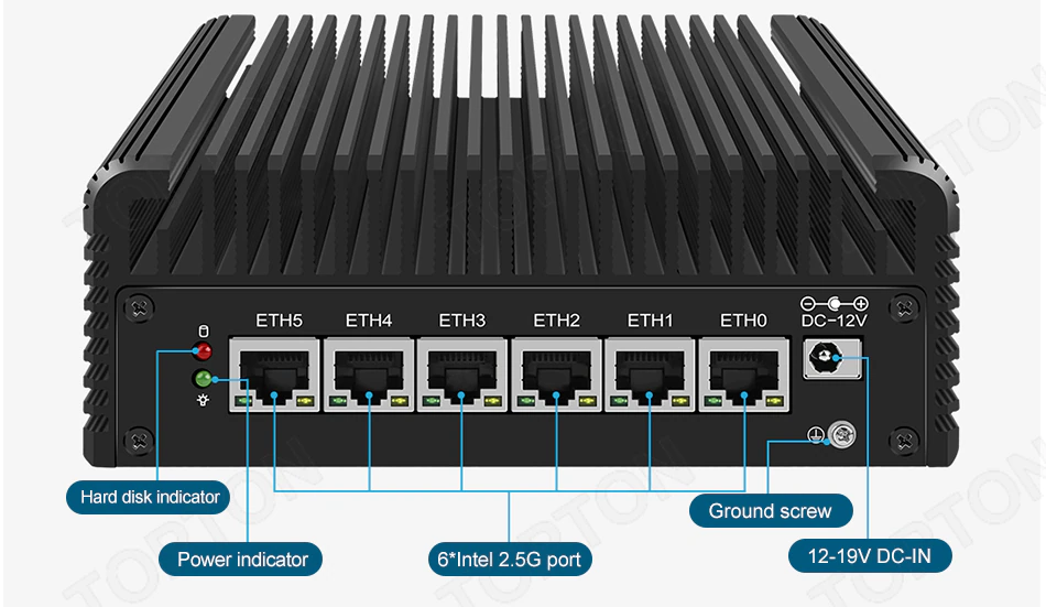 Topton & Kingdel Fanless mini PCs With Alder Lake-U Processors and Six ...