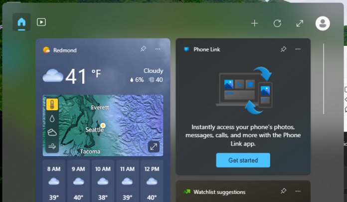 Windows 11 Dev Build 25284 Adds Phone Link Widget for Easier Phone ...