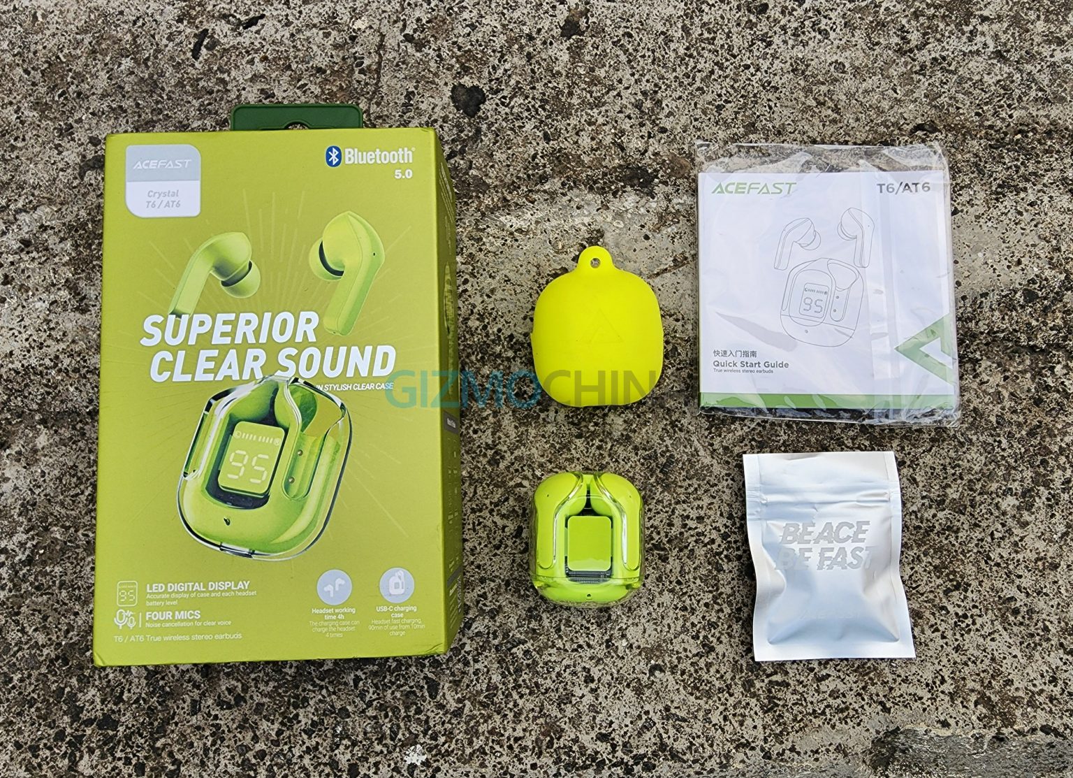 Acefast Crystal T6 TWS Earbuds First Impressions - Gizmochina