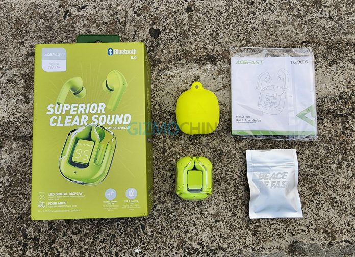 Acefast Crystal T6 TWS Earbuds First Impressions - Gizmochina