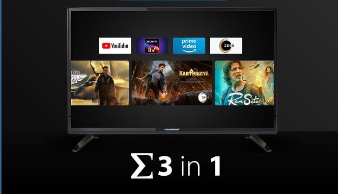 Blaupunkt Launches New Sigma 24 Inch HD 3-In-1 Smart TV in India ...