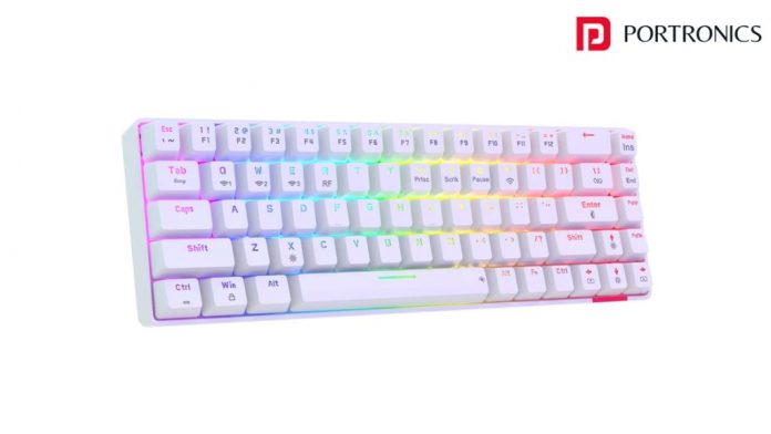 Portronics Hydra 10 RGB Wireless Mechanical Keyboard Launched In India ...