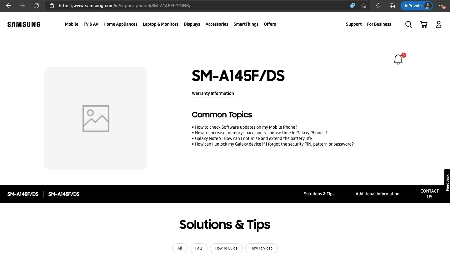 Samsung Galaxy A14’s India Support Page Goes Live as It Gets BIS ...