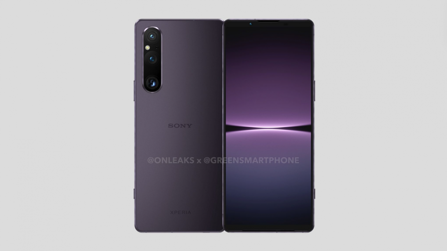 Sony Xperia 1V Renders Leaked Ahead of the Official Launch - Gizmochina