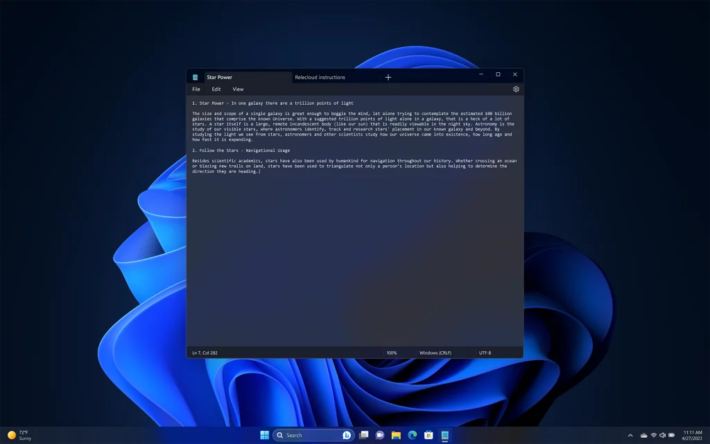 Windows 11 Gets Major Overhaul With AI Powered Bing Tabs In Notepad