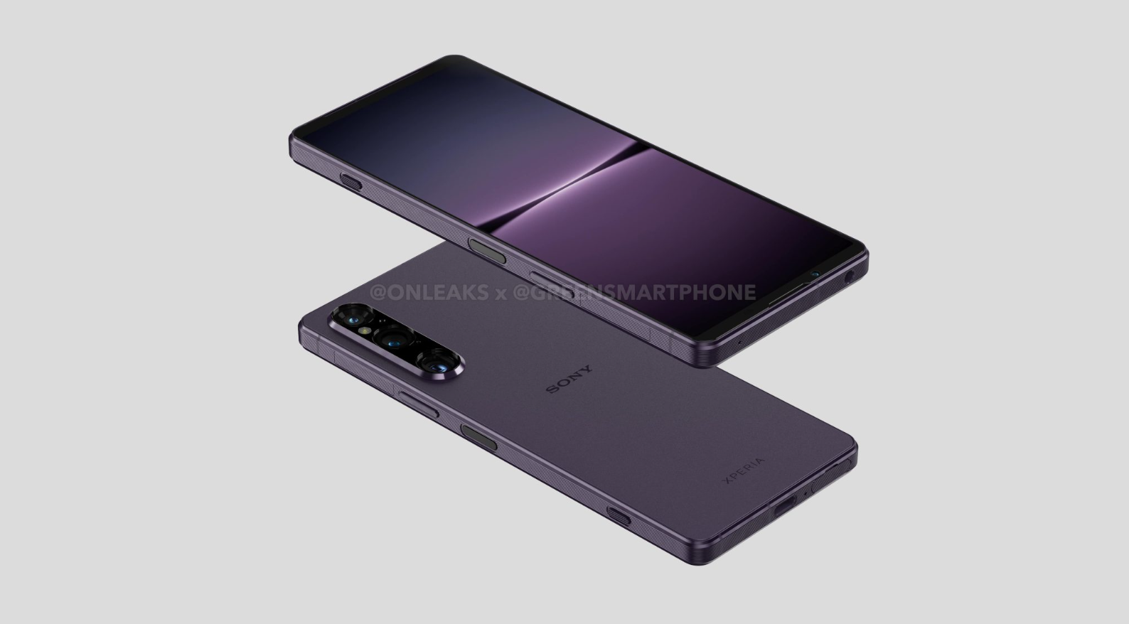 Sony Xperia 1V Renders Leaked Ahead of the Official Launch - Gizmochina