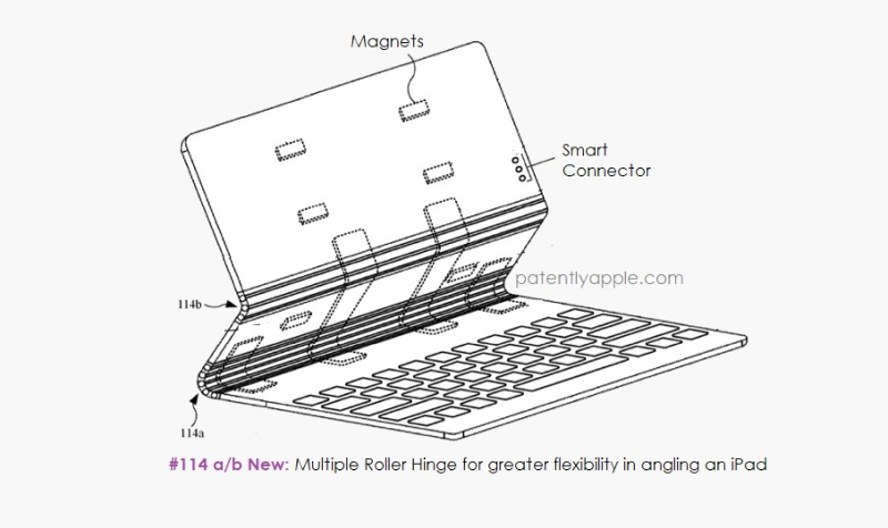 Upgraded Apple Magic Keyboard with Multiple Roller Hinges Unveiled ...