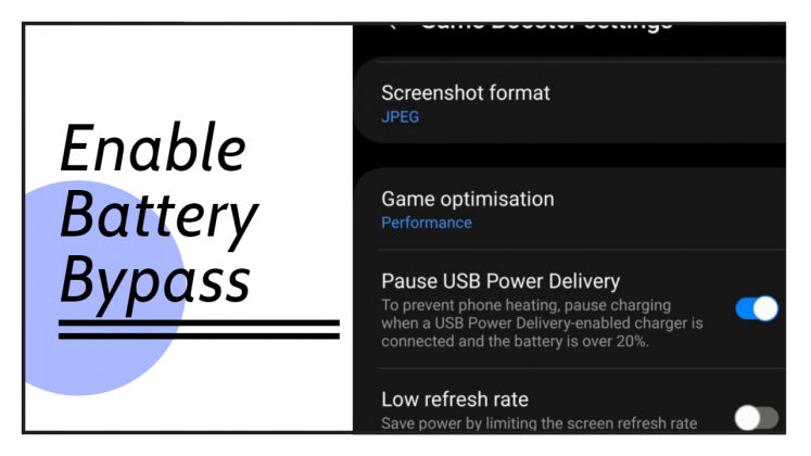 Step-by-Step Guide: Enabling Battery Bypass on Samsung Galaxy Devices - Gizmochina