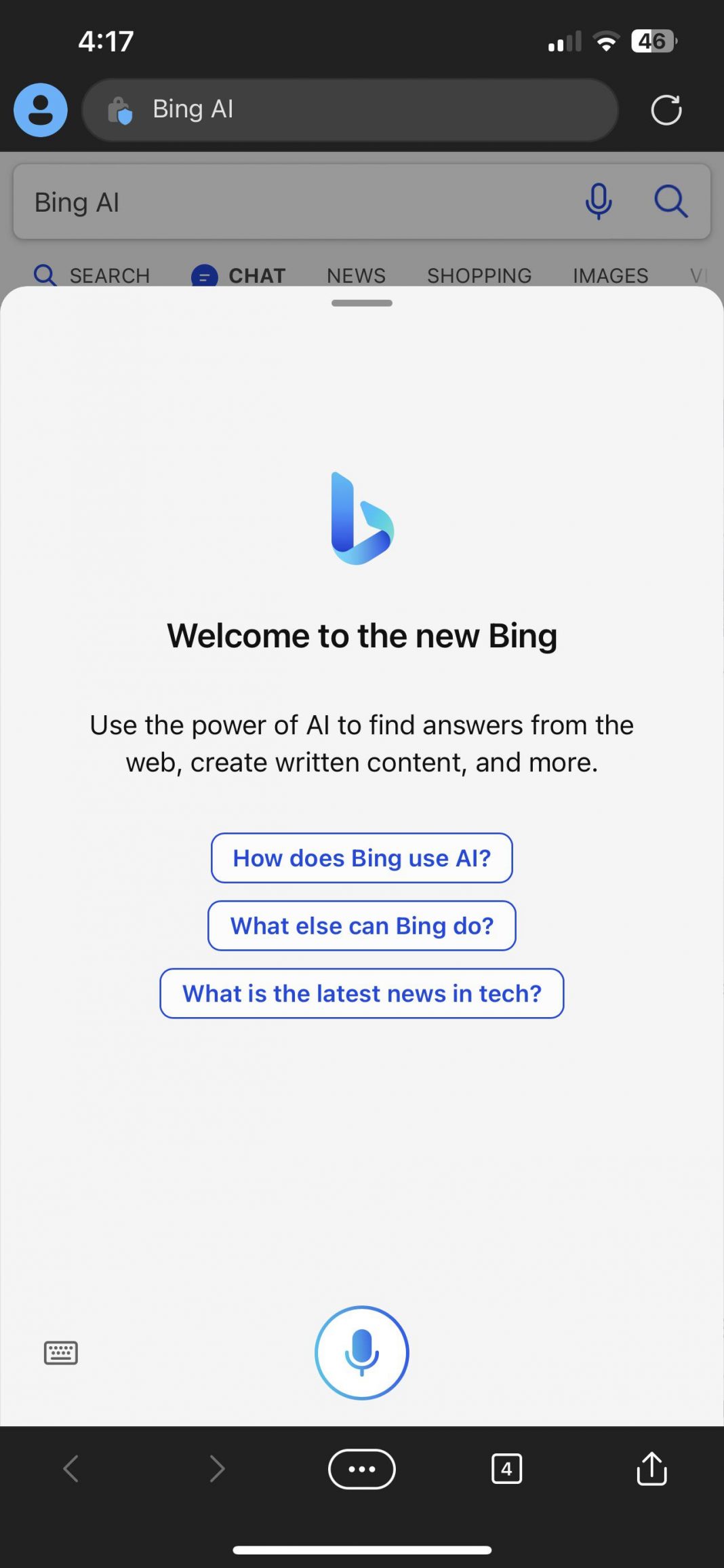 Microsoft Bing Chat Mobile Version Rolling Out to Select Testers ...
