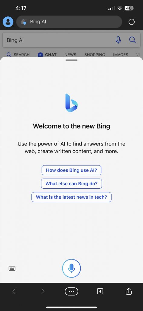 Microsoft Bing Chat Mobile Version Rolling Out to Select Testers ...