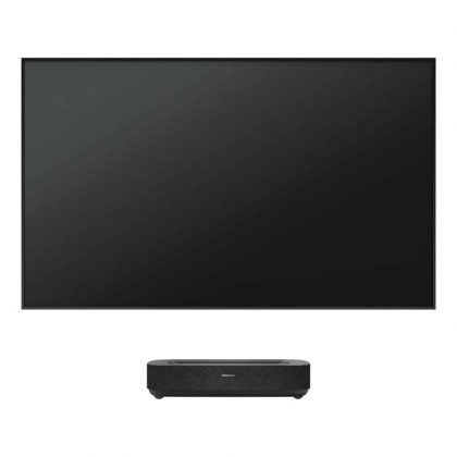 Hisense 90L5H 4K Smart Laser TV with a 90-inch screen and ultra-short ...
