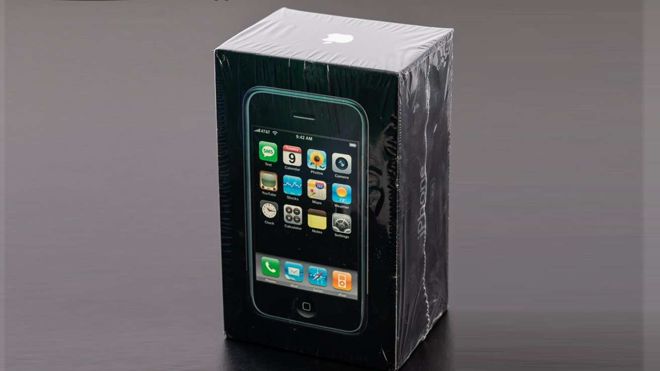 Unopened First-gen iPhone Could Be Auctioned for up to $50,000 - Gizmochina