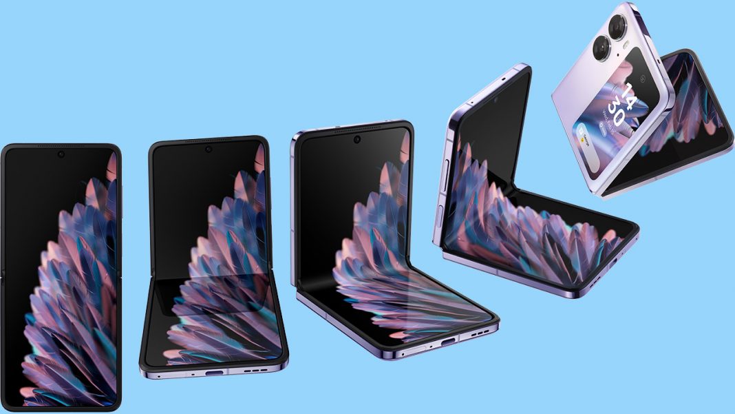 Here's a Closer Look at the New Oppo Find N2 Flip Design - Gizmochina