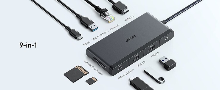 Anker 552 USB-C 9-in-1 Hub Featuring a 4K HDMI Port Released - Gizmochina