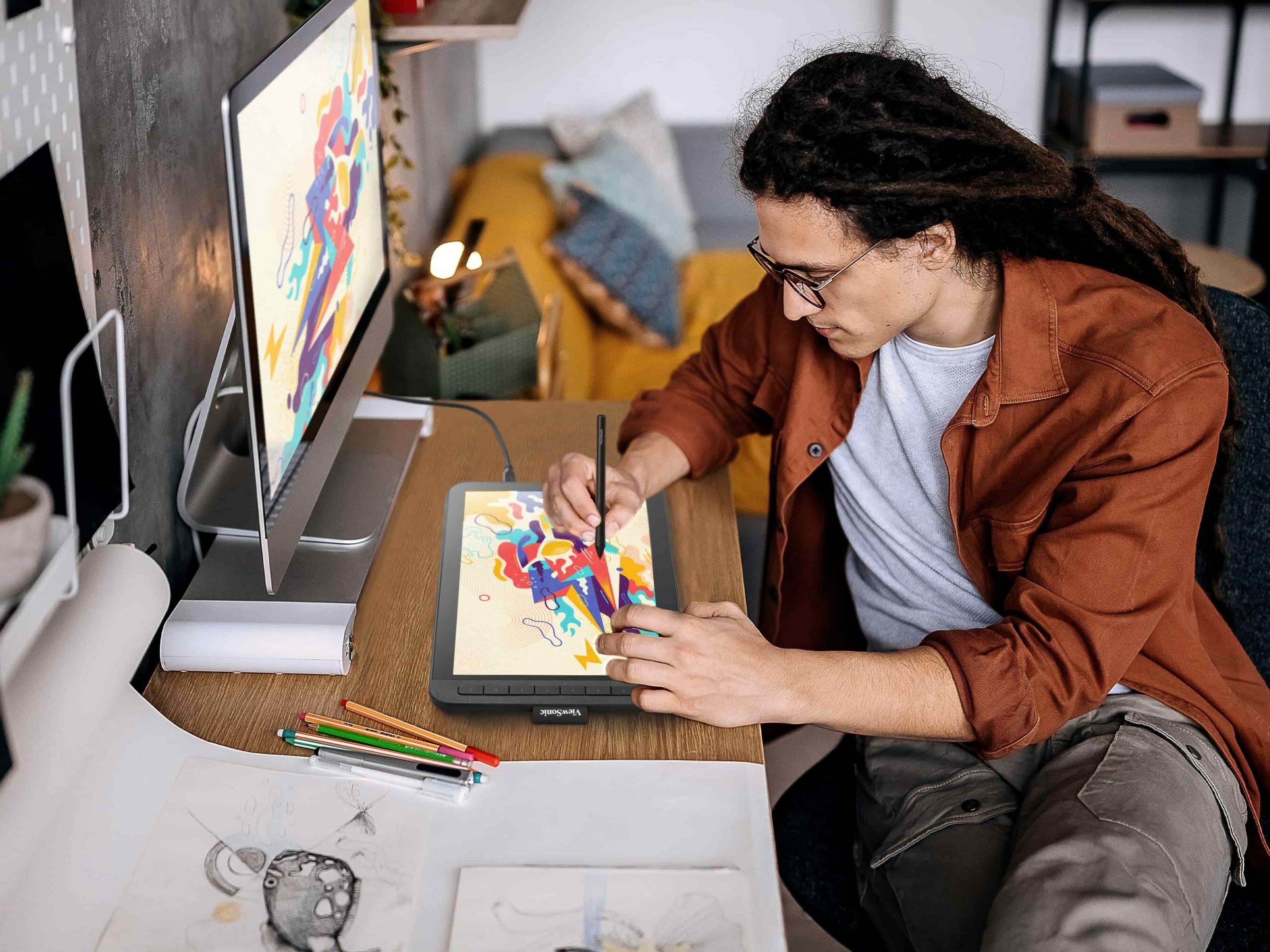 ViewSonic unveils world's lightest 12-inch drawing tablet for creatives ...