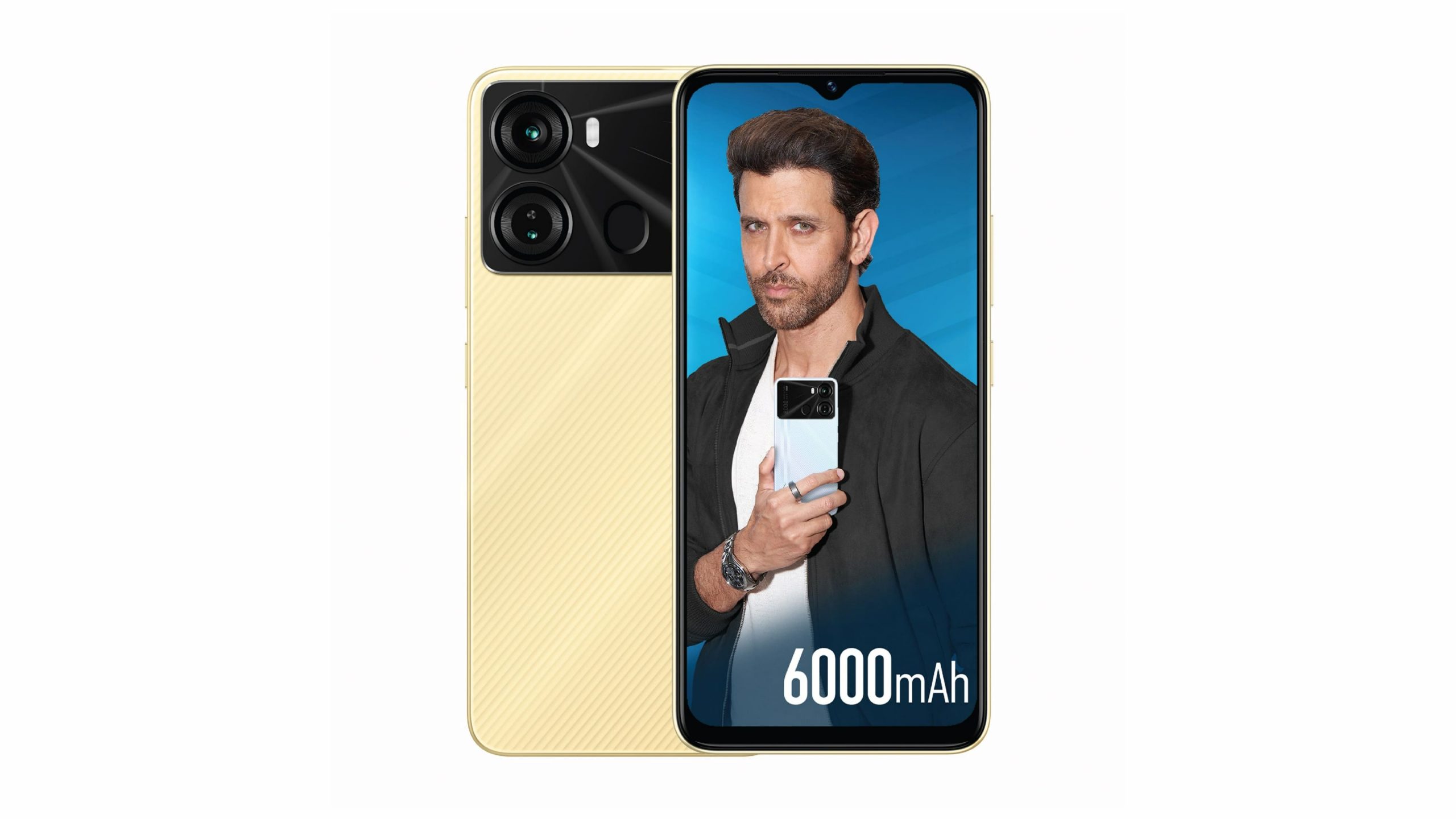 Itel P40 launched in India with Poco-inspired design and 6,000mAh ...