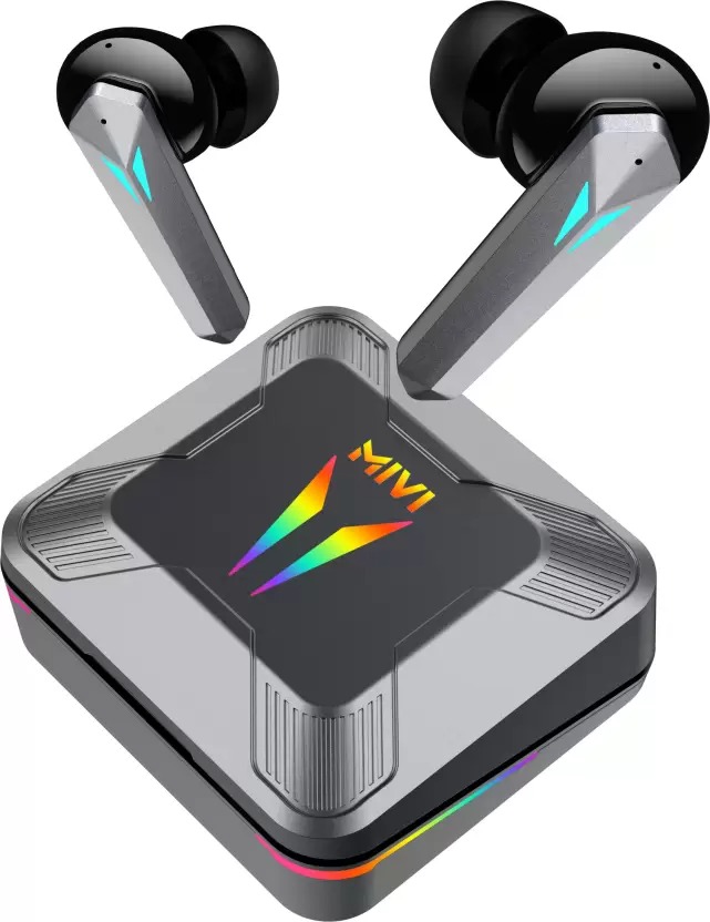 Mivi Commando X9 earbuds with Dual RGB design & up to 72h playback ...