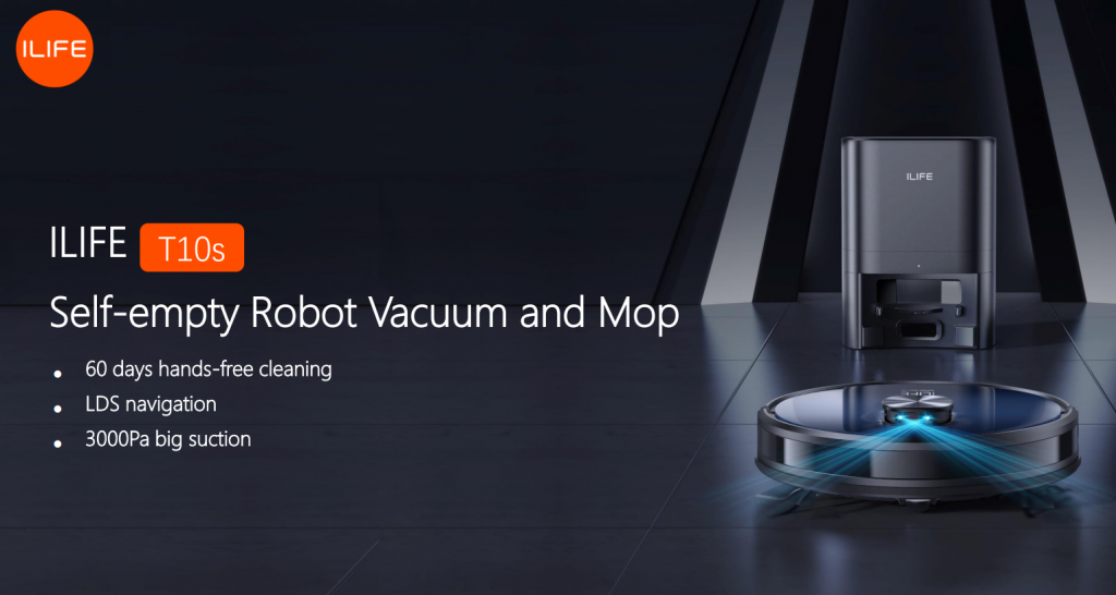 ILIFE Launches it's Latest T10 S Robot Vacuum Cleaner - Gizmochina