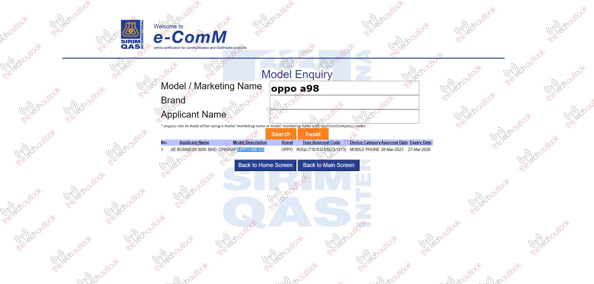 Oppo A98 gets a step closer to Launch, bags SIRIM certificate - Gizmochina